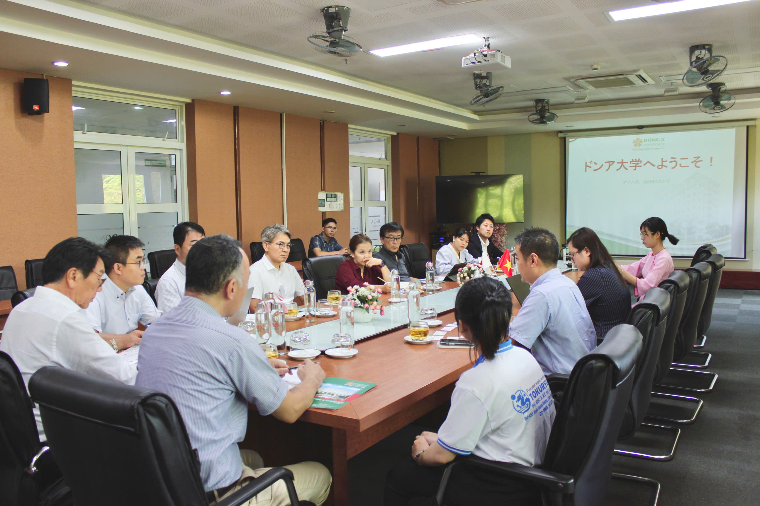 TOKURYU VÀ ĐẠI DIỆN DOANH NGHIỆP NHẬT BẢN ĐẾN THĂM VÀ LÀM VIỆC TẠI ĐẠI ...